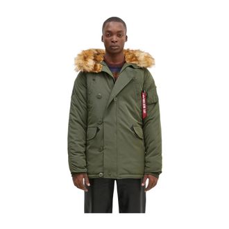 Alpha Industries Explorer Parka - Homme - Manteaux - Vert - Taille: S