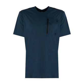 Champion Rundhals-T-Shirt - - Tops - Herren - Blau - S