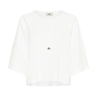 Karen by Simonsen KBVary T-shirt - - Tops - Damen - Wei&szlig; - S
