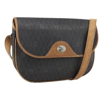 Dior Sac d&eacute;paule vintage en PVC Pre-owned - Femme - Pre-owned - Noir - Taille: ONE Size