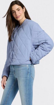 HUGO BOSS Steppjacke Paressa Premium Damenmode &Uuml;bergangsjacke mit Raffung an den &Auml;rmeln