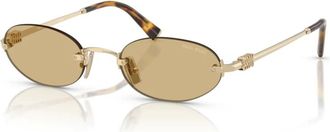 Miu Miu Damen, Accessories, Gelb, 51 MMGr&ouml;&szlig;e