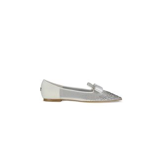 Jimmy Choo London Femme, Chaussures, Blanc, Taille: 37 1/2 EU Gala Ballerina