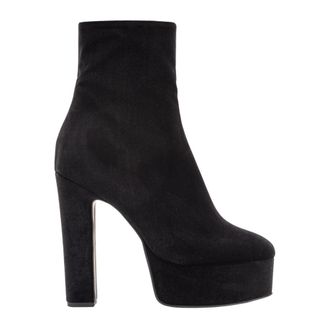 Pinko Kozaki z weluru - - Shoes - Damen - Schwarzk - 38 EU