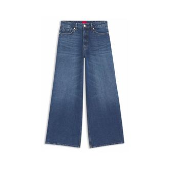 HUGO BOSS Geredith Wide Leg Jeans - - Jeans - Damen - Blau - W28