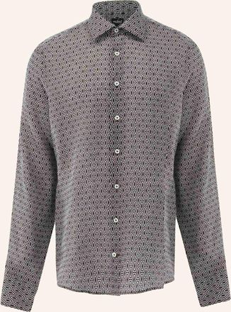 van Laack Van Laack Hemd Slim Fit braun