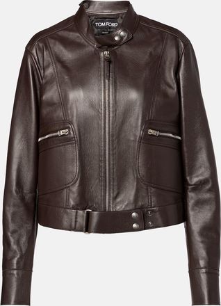Tom Ford Veste en cuir