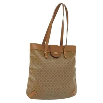 Celine Pre-owned Cuir sacs-celine - Femme - Pre-owned - Beige - Taille: ONE Size