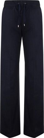Moorer Pantalon Gravine - Femme - Pantalons - Bleu - Taille: 36 FR