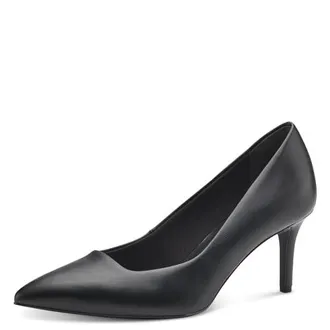 Tamaris Escarpins végétaliens à Talons Aiguilles pour Femme, Noir, 39 EU