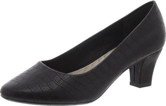 Easy Street Escarpins Ballari pour Femme, Croco Marron, 40 EU