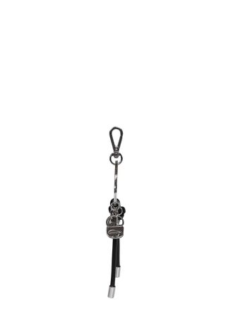 Diesel Womens Charm Keychain Multi Iii Black Polyurethane Keyrings & Keychains