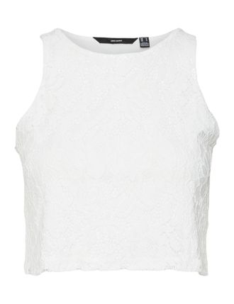 Vero Moda VMMILA SL Crop TOP JRS CE GA