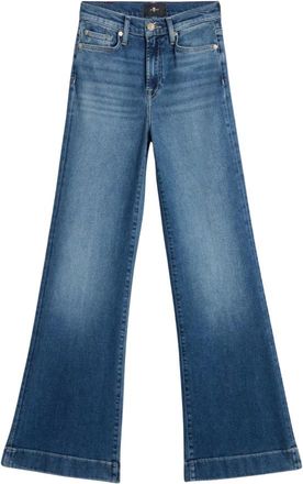 7 For All Mankind Femme, Jeans, Bleu, Taille: W27 Jeans &Eacute;vas&eacute;s Modern Dojo