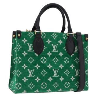 Louis Vuitton Pre-owned On The Go PM - Femme - Pre-owned - Vert - Taille: ONE Size