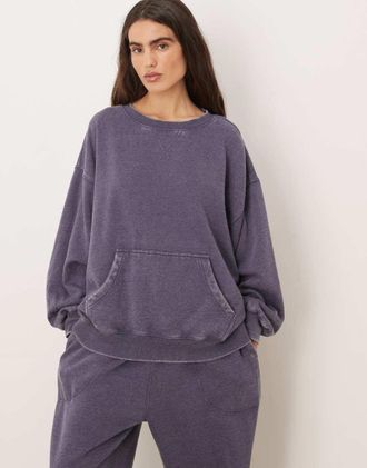 Free People Slow it Down - Sweat &agrave; enfiler - Caban-Gris