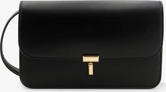 Toteme T-Lock leather crossbody bag - TOTEME - gender_Woman