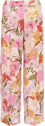 Max Mara Femme, Pantalons, Multicolore, Taille: 38 FR Pantalon Long 2519131183600-001