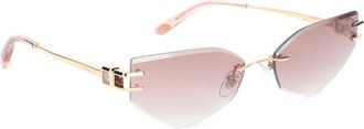 Chopard Lunettes De Soleil - Or Rose