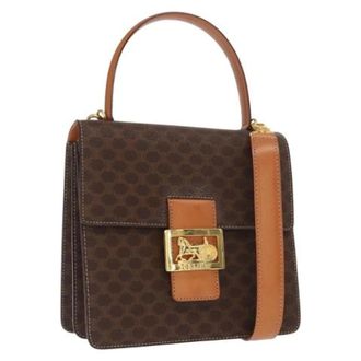Celine Sac &agrave; main Vintage Pre-owned - Femme - Pre-owned - Brun - Taille: ONE Size