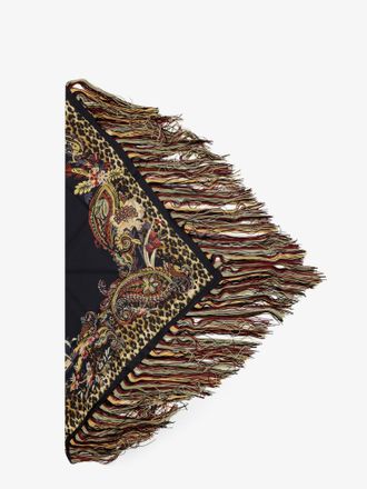 Etro Fringed silk shawl - ETRO - gender_Woman