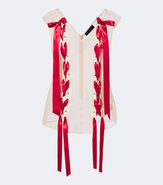 Simone Rocha Top Unraveling