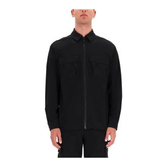 Versace Jeans Couture Zip-Up Cargo Hemdjacke - - Jackets - Herren - Schwarzk - L