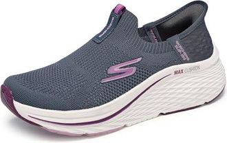 Skechers Max Cushioning Elite 2.0 Eternal - Baskets Hands Free Slip-ins (à Enfiler sans Les Mains) pour Femme, 38.5 EU