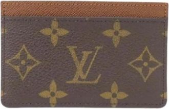 Louis Vuitton Porte-cartes professionnel doccasion - Femme - Pre-owned - Brun - Taille: ONE Size
