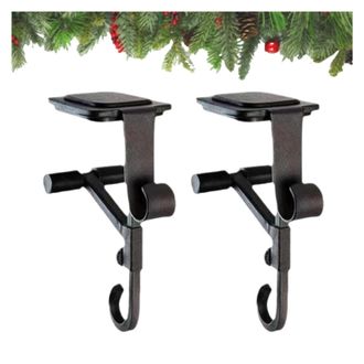 Generic Weihnachtsgirlande-Haken, verstellbarer Kaminaufh&auml;nger f&uuml;r Girlande und Str&uuml;mpfe, robuste Kamin-Girlande, ohne Bohren, Strumpfhalter f&uuml;r Kaminsims, Me