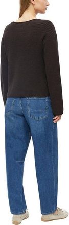s.Oliver Strickpullover mit Rundhals und Rollkanten