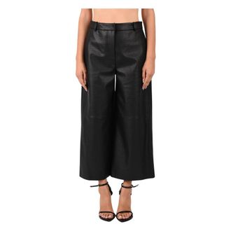 Meimeij Pantalon large - Femme - Pantalons - Noir - Taille: 40 FR