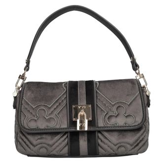 V&deg; 73 Tasche aus Samt und Kunstleder - - Bags - Damen - Grau - ONE SIZE
