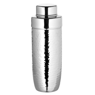 Fink Cocktailshaker 24 cm geh&auml;mmerter Edelstahl - ideal zum Mixen von Cocktails