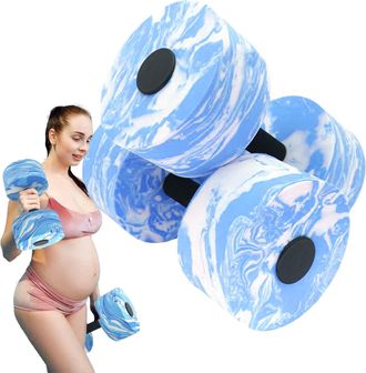 Generico Wasser-Hanteln f&uuml;r Schwimmb&auml;der, schwimmende Hanteln aus Schaumstoff f&uuml;r Wasser - Fitnessger&auml;te Pool Set ergonomisches Training zu Hause