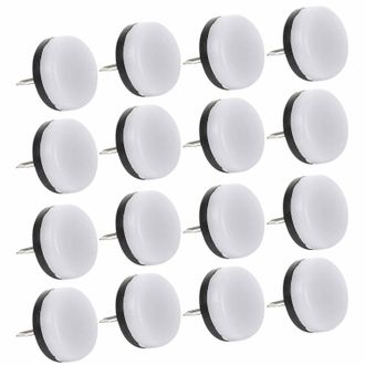 Hemobllo Alipis 40 St&uuml;ck M&ouml;belgleiter mit Nagel 28mm Anti Rutsch Bodenschutz Pads f&uuml;r Stuhl und M&ouml;belbeine Extra Dicke Polsterung Geeignet f&uuml;r Holzm&ouml;bel und Bo