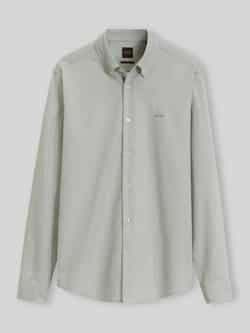 Boss Orange by Hugo Boss Regular Fit Businesshemd mit Logo-Stitching