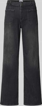 More & More Bootcut Jeans mit aufgesetzten Taschen