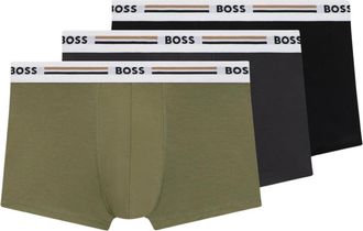 HUGO BOSS Homme, Sous-v&ecirc;tements, Multicolore, Taille: M Trunk 3P Revive