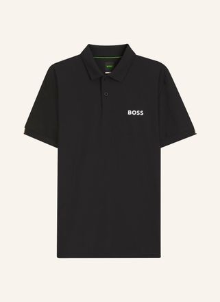 HUGO BOSS Funktions-Poloshirt schwarz