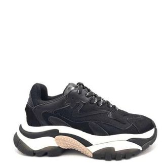 Ash Schwarzer Ledersneaker Addict - - Shoes - Damen - Schwarzk - 37 EU