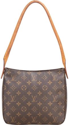 Louis Vuitton Crossbody Bags - Louis Vuitton Canvas Monogram Looping MM Shoulder - Gr. unisize - in Braun - f&uuml;r Damen