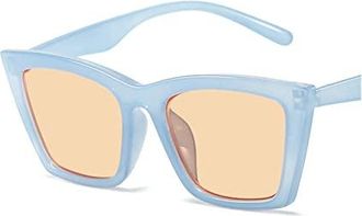 Generic Lunettes de soleil décoratives tendance oeil de chat 2025 pour hommes et femmes pour les vacances en plein air (couleur : C, taille : 1), a, Taille un