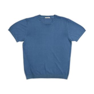 L.B.M. 1911 Herren T-Shirt Finezza 16 Zucker Papier - - Tops - Herren - Blau - 4XL