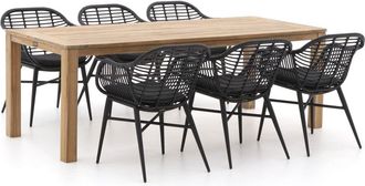 Intenso Furniture Intenso Azora/ROUGH-S 220 cm Gartenm&ouml;bel-Set 7-teilig