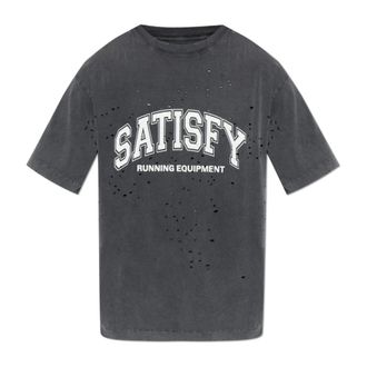 SATISFY Satisfy, Homme, Tops, Gris, Taille: XS T-Shirt MothTech
