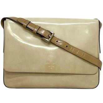 Prada Pre-owned Vintage Schultertasche - - Pre-owned - Damen - Beige - ONE SIZE