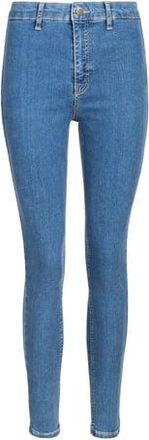 Topshop Cotton Slim Jeans gemischt - blau