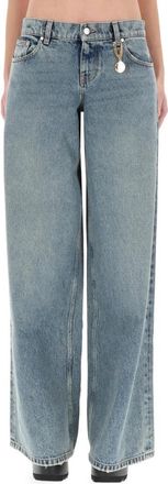 Stella McCartney Vintage Wash Wide-Leg Jeans - - Jeans - Damen - Blau - W27