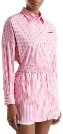 Benetton Damen Camicia 5rtcdq08w Hemd, Rosa, Medium